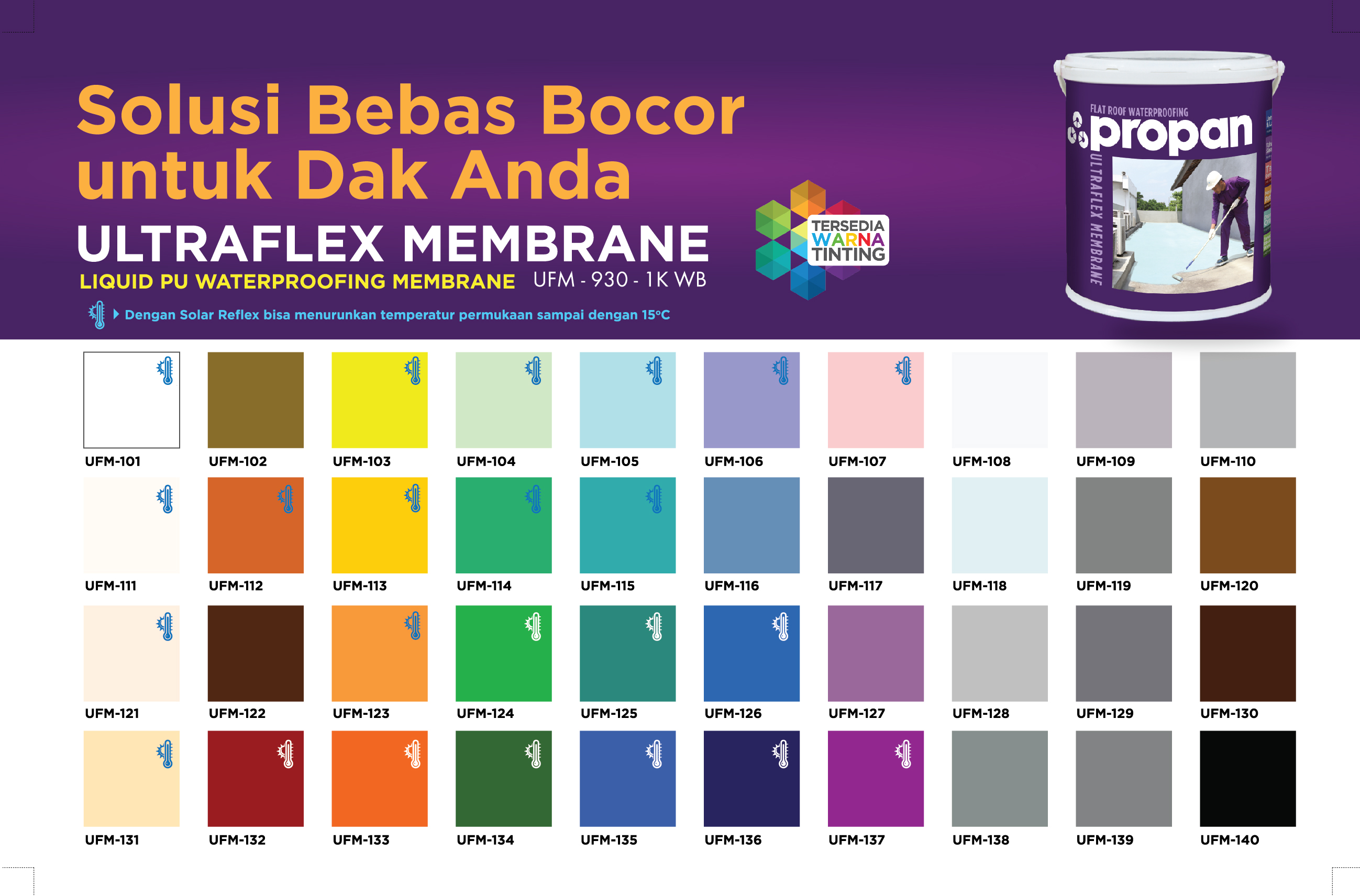 ULTRAFLEX MEMBRANE UFM-930 | PT Propan Raya ICC